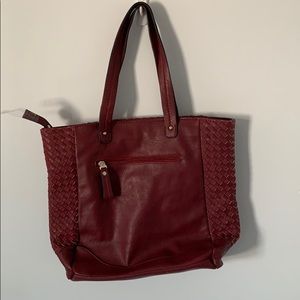 V & L | Bags | Large Burgundy Purse | Poshmark
